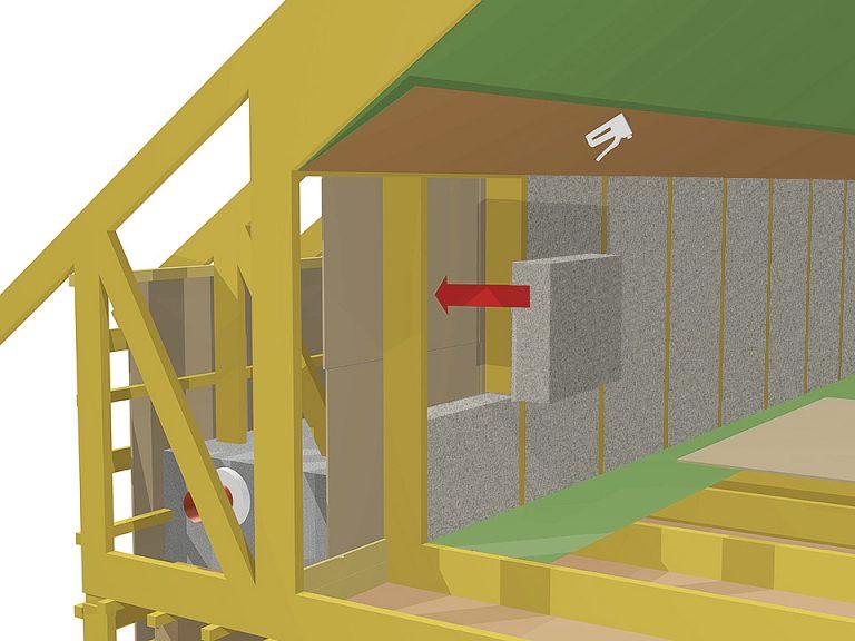 Ekovilla insulation slab - Ekovilla